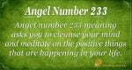 Angel Number 233 Meaning: Clean Your Mind - SunSigns.Org