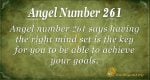 Angel Number 261 Meaning: Develop The Right Mindset - SunSigns.Org