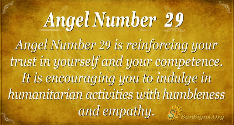 Angel Number 29 Meaning - Building Trust In Yourself - SunSigns.Org