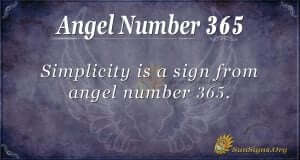 Angel Number 365 Meaning: Living a Simple Life - SunSigns.Org