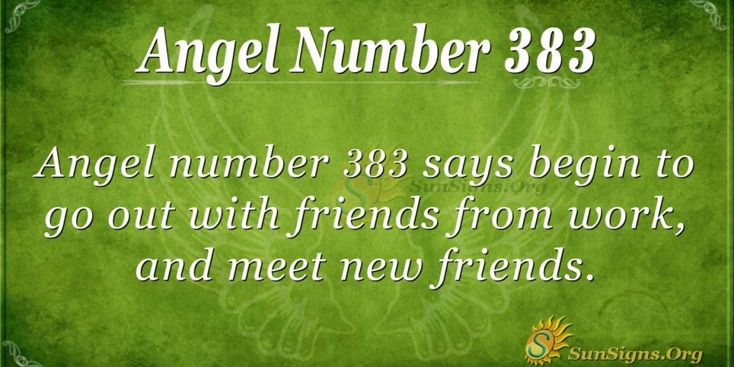 Angel Number 383 Meaning: Gift of Life - SunSigns.Org