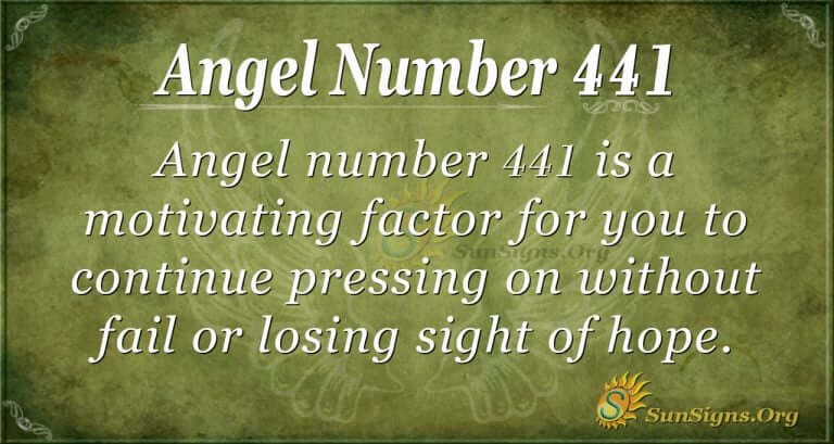 Angel Number 441 Meaning: Focus On Positive Energies - SunSigns.Org