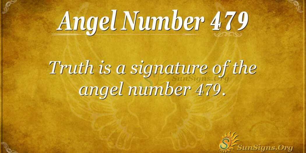 Angel Number 479 Meaning: Spiritual Healing - SunSigns.Org