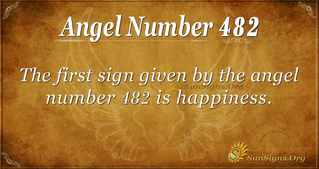 Angel Number 482 Meaning: Uphold Intergrity - SunSigns.Org