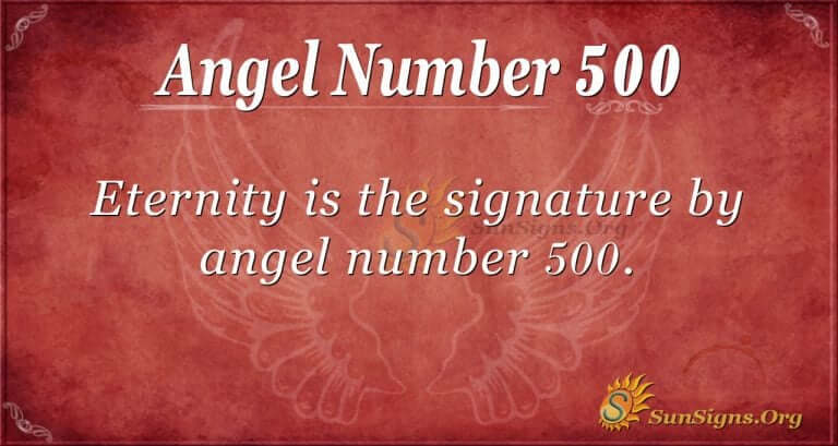 Angel Number 500 Meaning: Error Of Change - SunSigns.Org