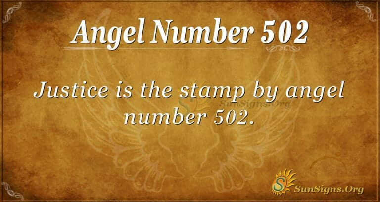 Angel Number 502 Meaning: Stand Up For Yourself - SunSigns.Org