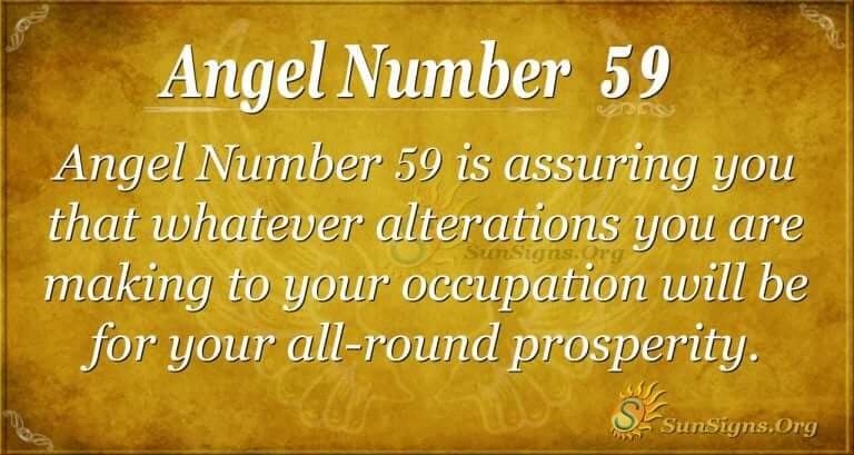 Angel Number 59 Meaning - A Message Of Good Tidings - SunSigns.Org
