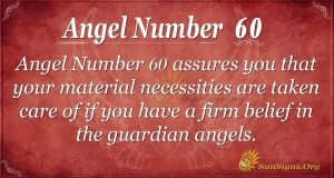 Angel Number 60 Meaning - A Sign of Great Things - SunSigns.Org