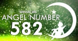 Angel Number 582 Meaning | SunSigns.Org