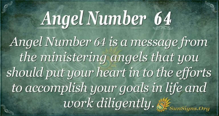 Angel Number 64 Meaning - A Symbol Of Goodness - SunSigns.Org