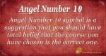 Angel Number 10 Meaning - A Symbol of Faith In Yourself - SunSigns.Org