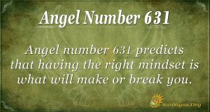 Angel Number 631 Meaning: Optimism Helps - SunSigns.Org