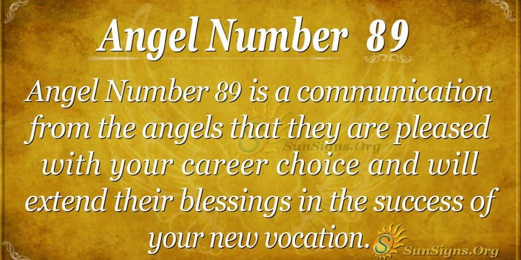 Angel Number 89 Meaning - Service To Others In Your Life - SunSigns.Org