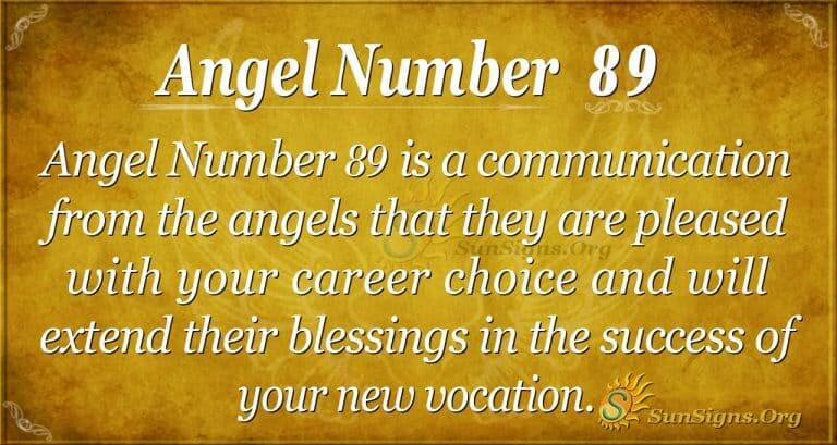 Angel Number 89 Meaning - Service To Others In Your Life - SunSigns.Org