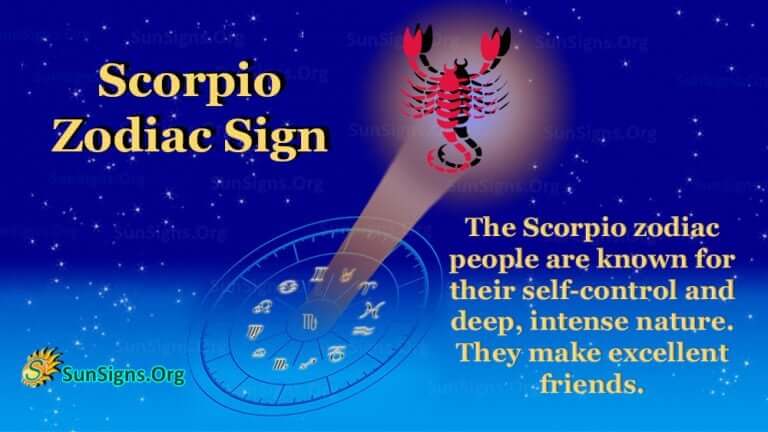 Scorpio Zodiac Sign Facts, Traits, Money and Compatibility - SunSigns.Org