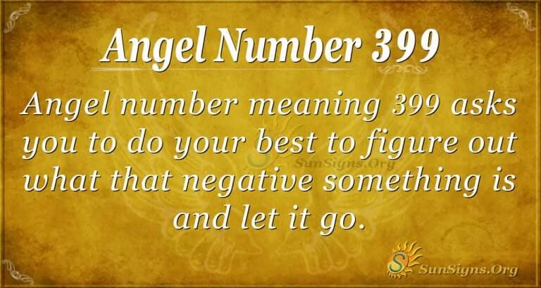 Angel Number 399 Meaning: Soul Mission - SunSigns.Org