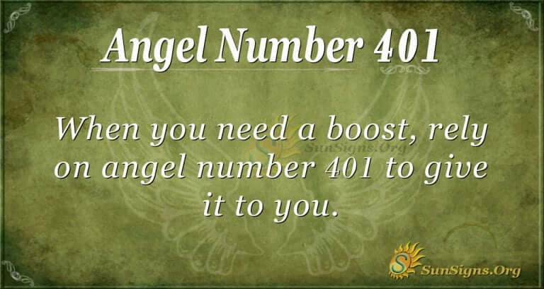 Angel Number 401 Meaning: Be Patient With Yourself - SunSigns.Org