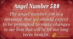 Angel Number 580 Meaning: Anticipate For The Best - SunSigns.Org
