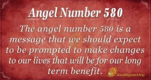 Angel Number 580 Meaning: Anticipate For The Best - SunSigns.Org