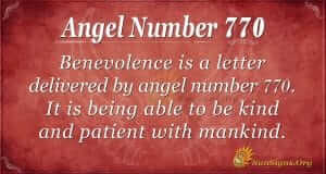 Angel Number 770 Meaning: Consult Your Angels - SunSigns.Org