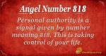 Angel Number 818 Meaning: Personal Authority - SunSigns.Org