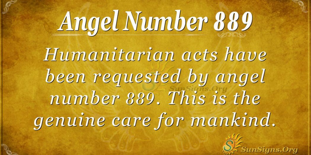 Angel Number 889 Meaning: Be Of Help To Others - SunSigns.Org