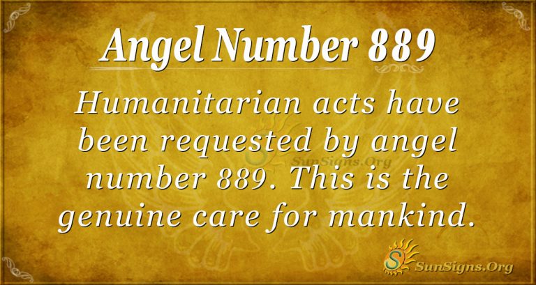 Angel Number 889 Meaning: Be Of Help To Others - SunSigns.Org