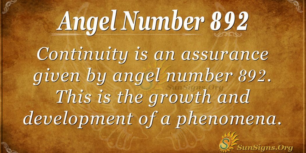 Angel Number 892 Meaning: Embrace Justice - SunSigns.Org