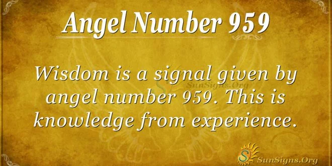 Angel Number 959 Meaning: Value of Trust - SunSigns.Org