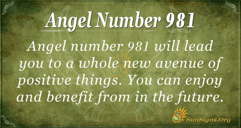 Angel Number 981 Meaning: Power To Inspire - SunSigns.Org
