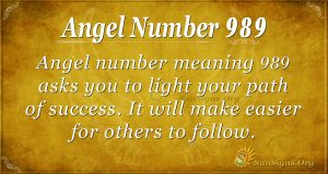 Angel Number 989 Meaning: Ending Old Phase - SunSigns.Org