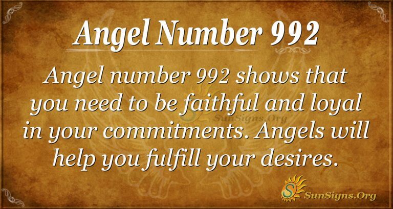 Angel Number 992 Meaning: Capitalize On Your Strength - SunSigns.Org