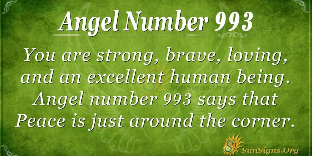 Angel Number 993 Meaning: A Gentle Message - SunSigns.Org