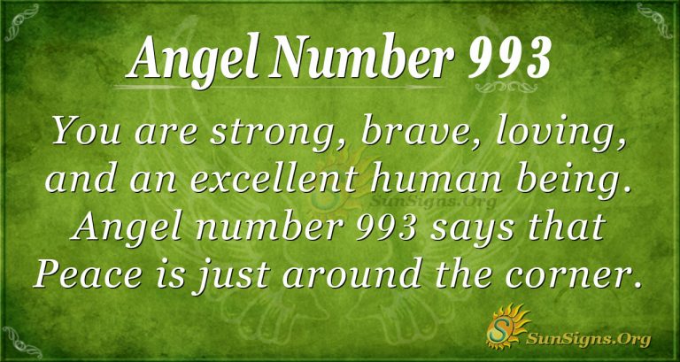 Angel Number 993 Meaning: A Gentle Message - SunSigns.Org