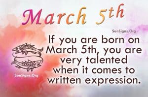 March 5 Famous Birthdays - SunSigns.Org