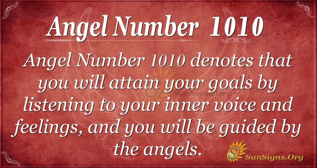 Angel Number 1010 Meaning Trust Yourself Always SunSigns Org Angel Number 1010 Meaning Trust Yourself Always SunSigns Org