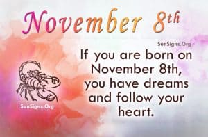 November 8 Famous Birthdays - SunSigns.Org