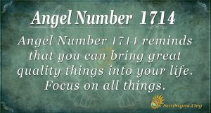 Angel Number 1714 Meaning: Take Control Of Your Steps - SunSigns.Org