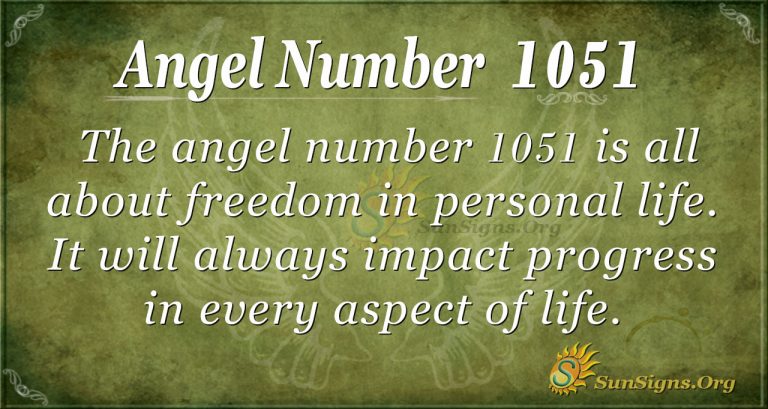 Angel Number 1051 Meaning: Live Your Life - SunSigns.Org