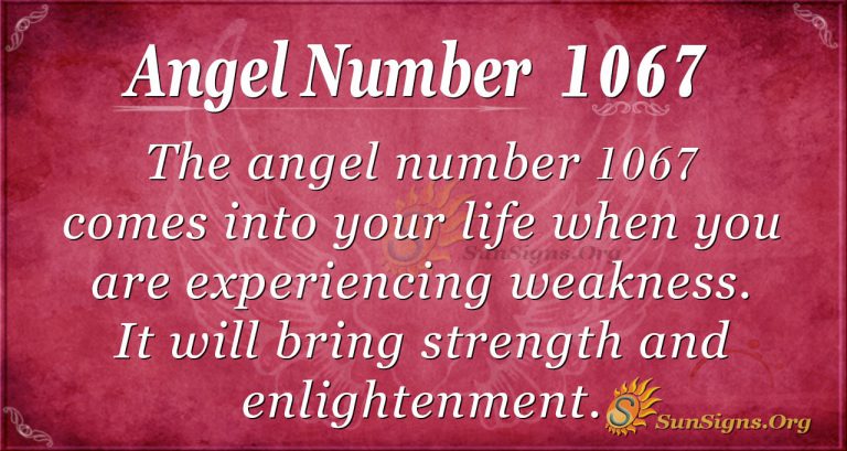 Angel Number 1067 Meaning: Spiritual Awakening - SunSigns.Org