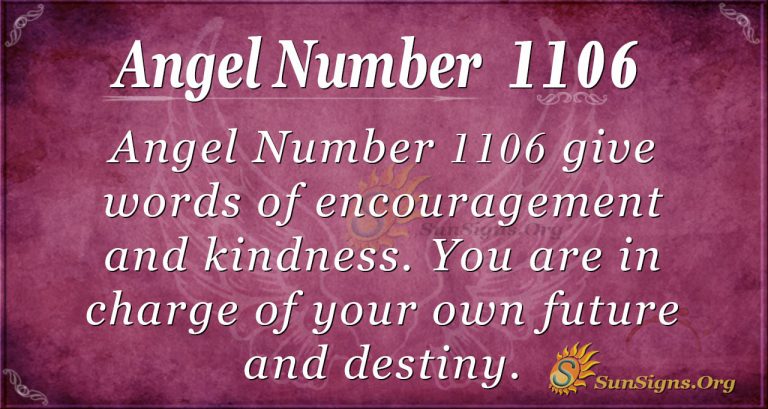 Angel Number 1106 Meaning: You Are In Charge Of The Future