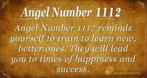 Angel Number 1112 Meaning: Rid Old Habits - SunSigns.Org