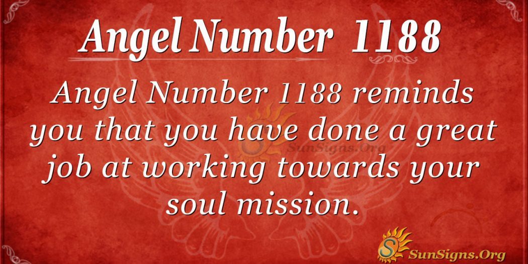 Angel Number 1188 Meaning - Prayers Being Answered - SunSigns.Org