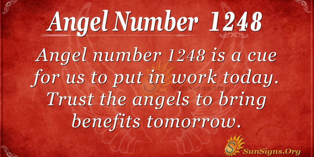Angel Number 1248 Meaning: Trust The Angels - SunSigns.Org