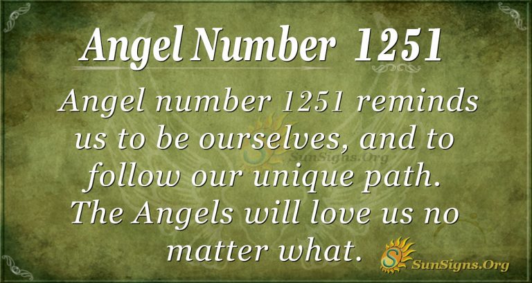 Angel Number 1251 Meaning: Be Yourself - SunSigns.Org
