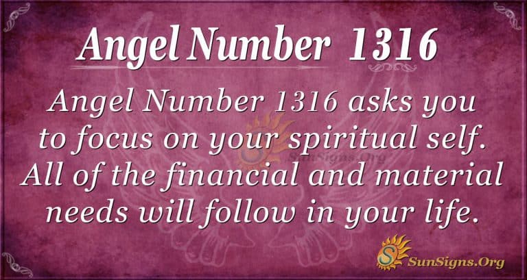 Angel Number 1316 Meaning: Time To Step Up - SunSigns.Org