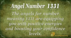 Angel Number 1331 Meaning - Always Be True To Yourself - SunSigns.Org