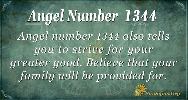 Angel Number 1344 Meaning: Strive To Succeed - SunSigns.Org