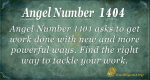 Angel Number 1404 Meaning: Live Your Life Correctly - SunSigns.Org