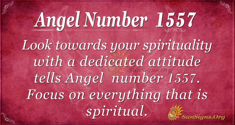Angel Number 1557 Meaning: Be More Spiritually Active - SunSigns.Org